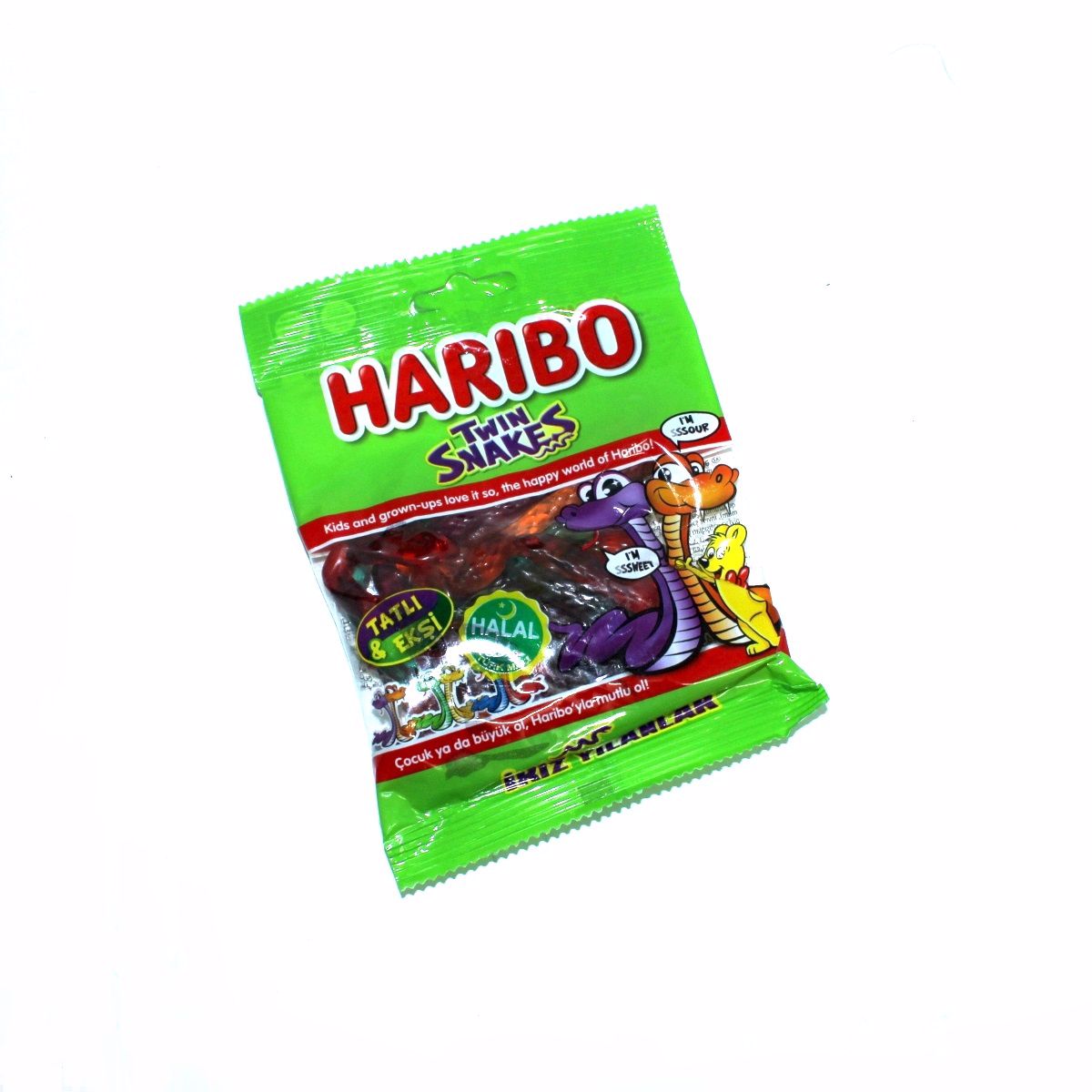 Haribo Twin Snakes 80G. Yaşar Halim — Your Mediterranean Market (London)